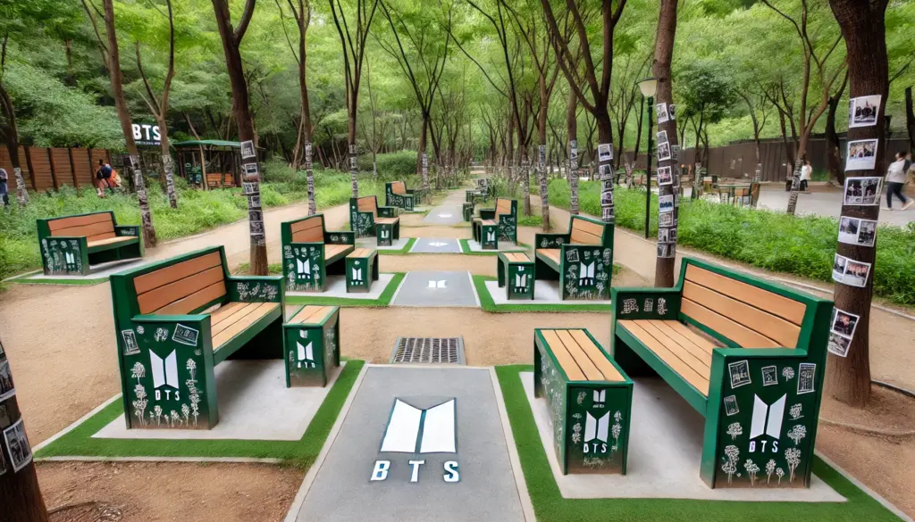 ソウルの森btsベンチ巡り完全ガイド｜各メンバースポットを徹底紹介 ｜ 韓国旅行ガイド.com｜観光・グルメ・ホテル情報まとめ