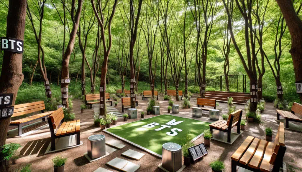 ソウルの森btsベンチ巡り完全ガイド｜各メンバースポットを徹底紹介 ｜ 韓国旅行ガイド.com｜観光・グルメ・ホテル情報まとめ